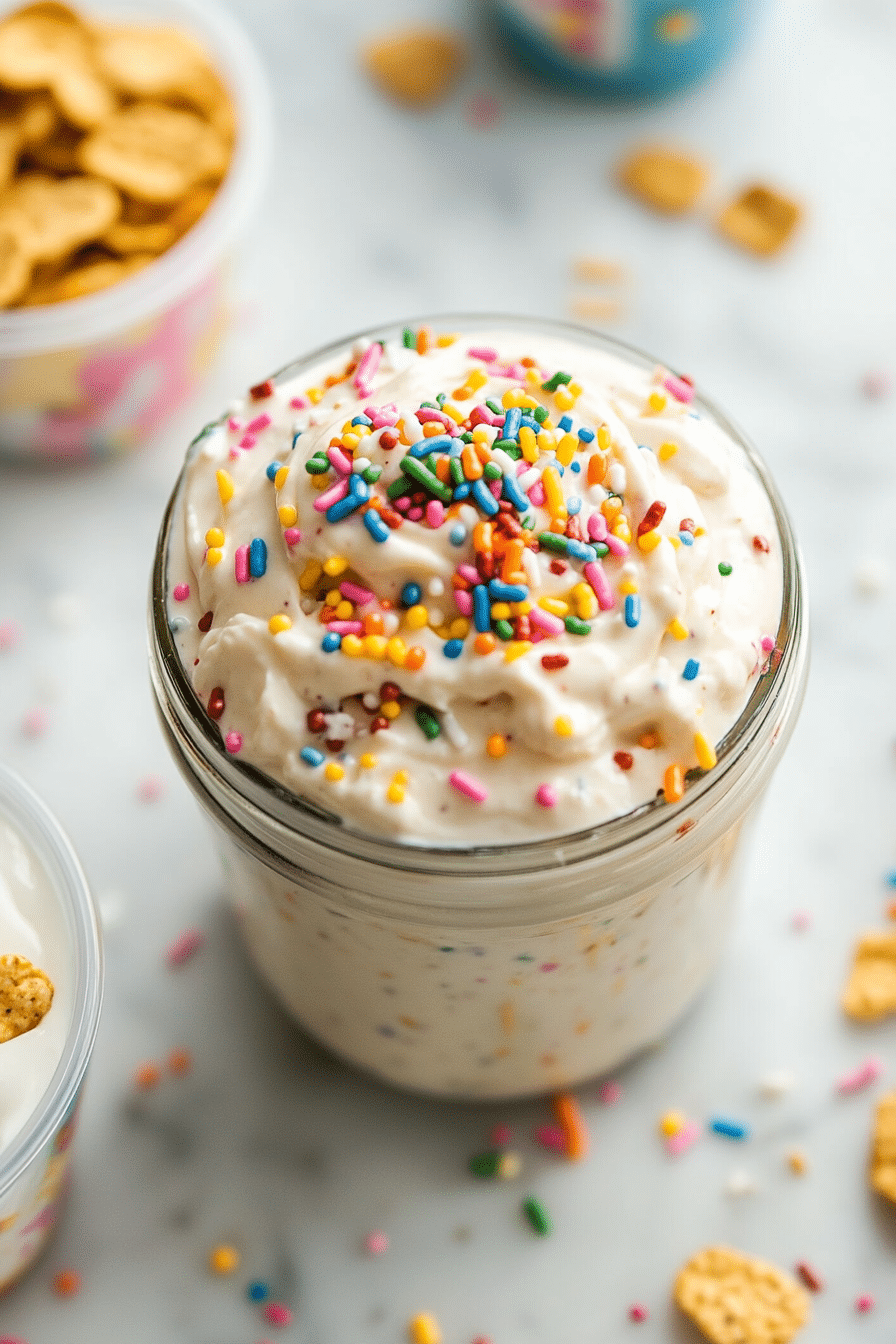 Refreshing 90s High Protein Dunkaroo Dip Recipe