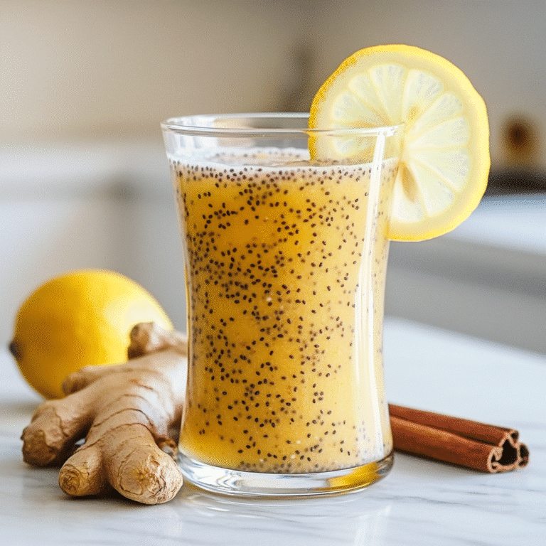 Natural Zepbound Recipe: Powerful 4-Ingredient Detox Drink
