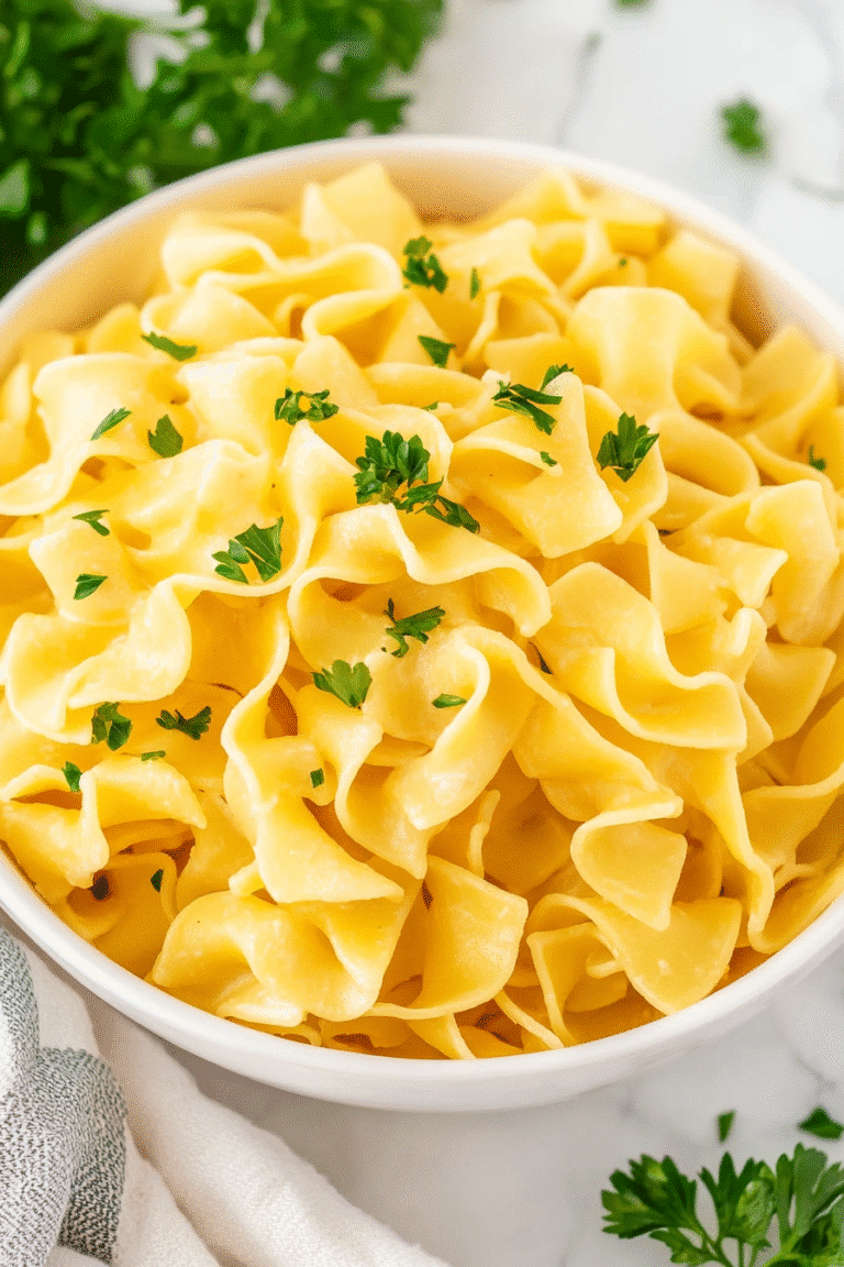 Creamy Cafeteria Noodles Recipe (5-Star Recipe)