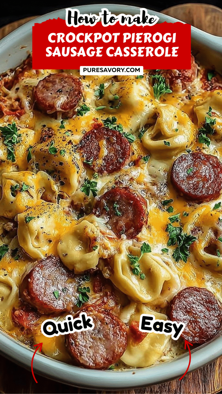 Crockpot Pierogi Sausage Casserole: A Simple And Delicious Recipe For ...