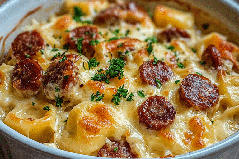 Crockpot Pierogi Sausage Casserole: A Simple And Delicious Recipe To ...