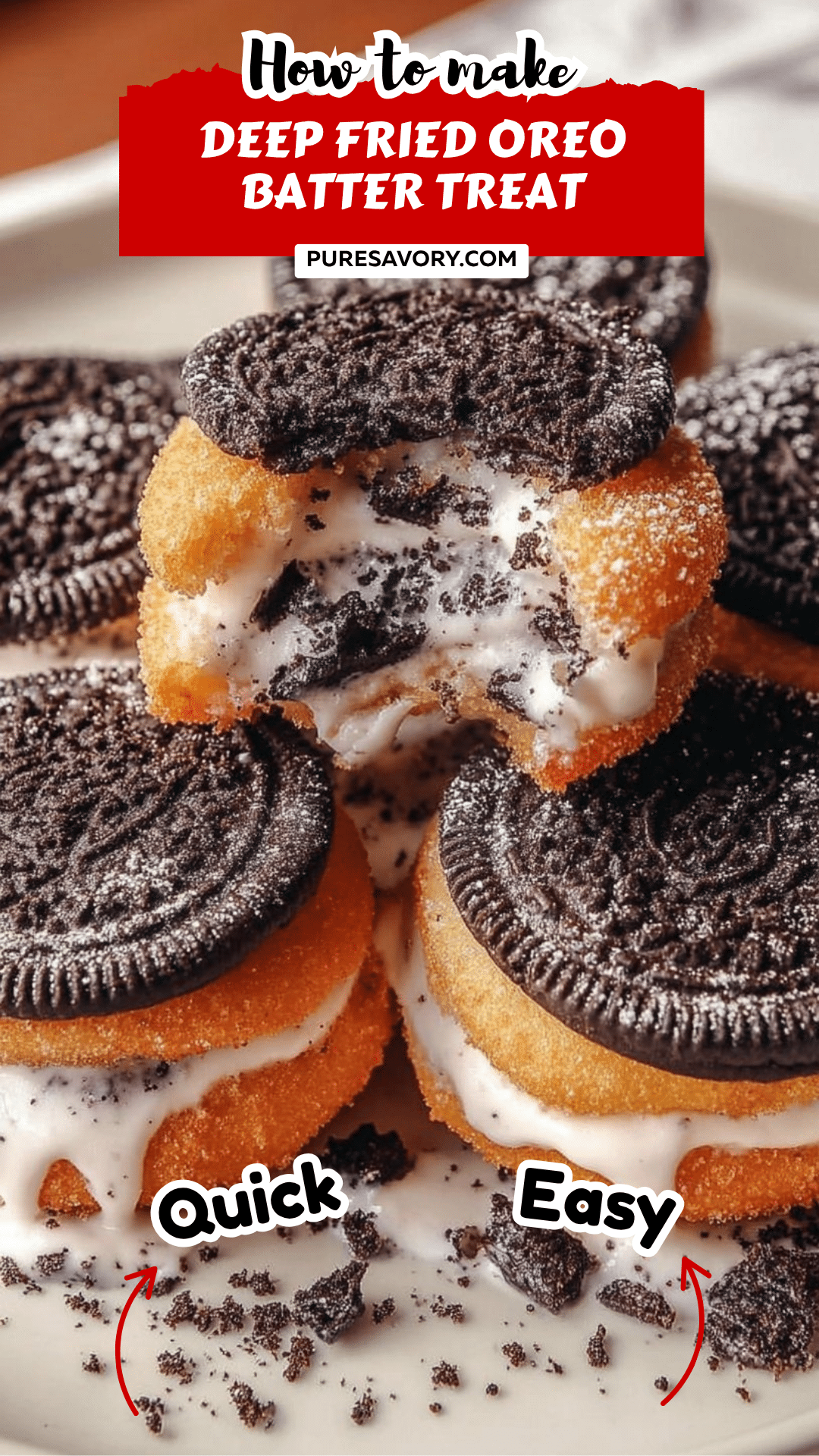 Deep Fried Oreo Batter Treat: Indulge In This Irresistible Dessert Recipe!