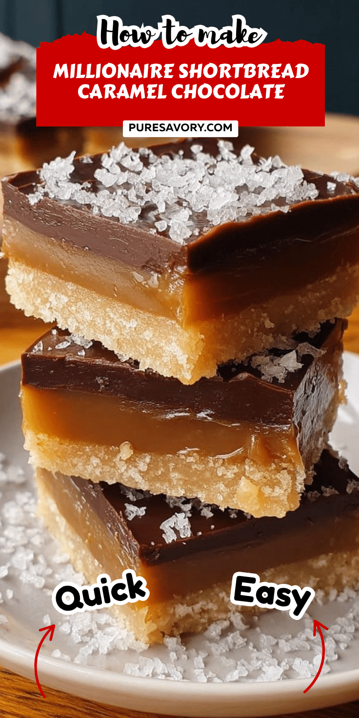 Millionaire Shortbread Caramel Chocolate: Indulge In This Decadent Recipe!