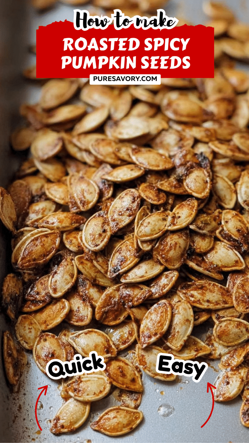 Roasted Spicy Pumpkin Seeds