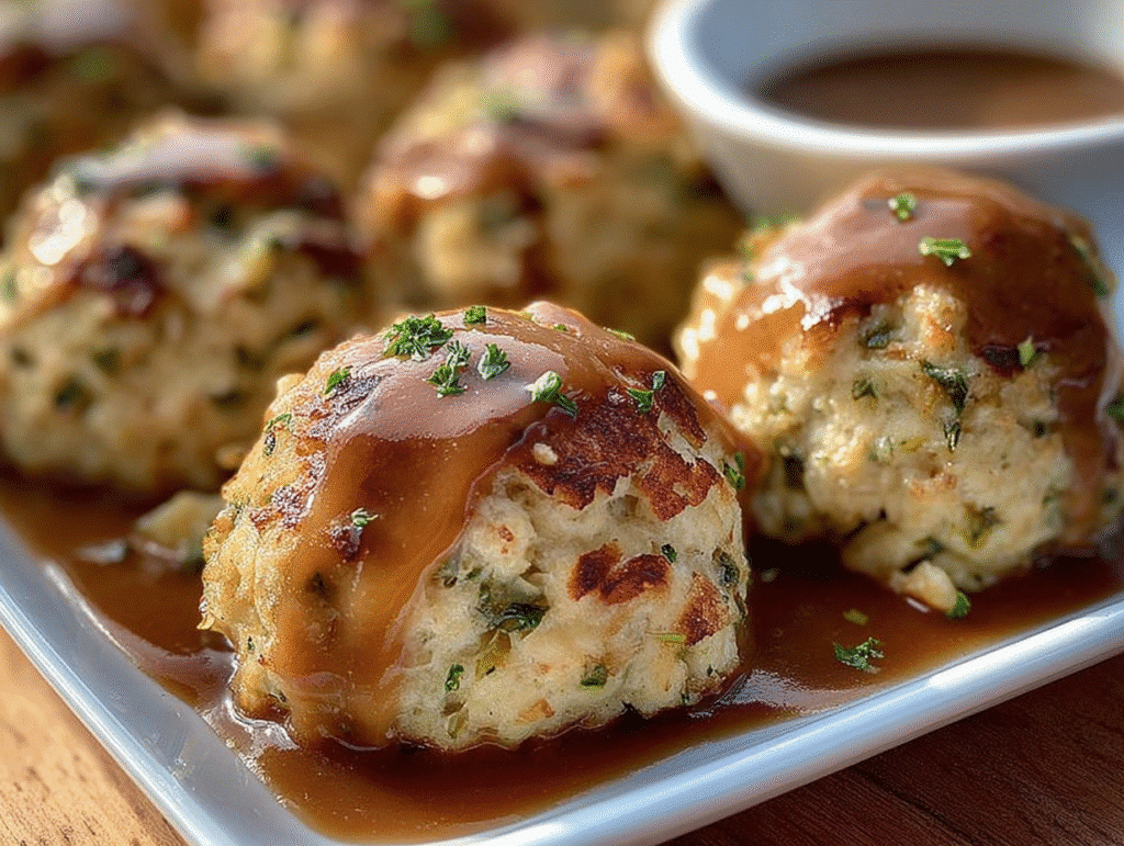 Thanksgiving Stuffing Balls: A Deliciously Savory Holiday Recipe To Try