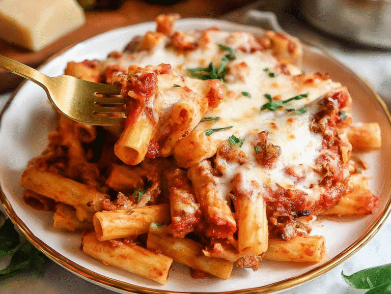 Baked Ziti Recipe: A Delicious And Easy Guide To Italian Comfort Food