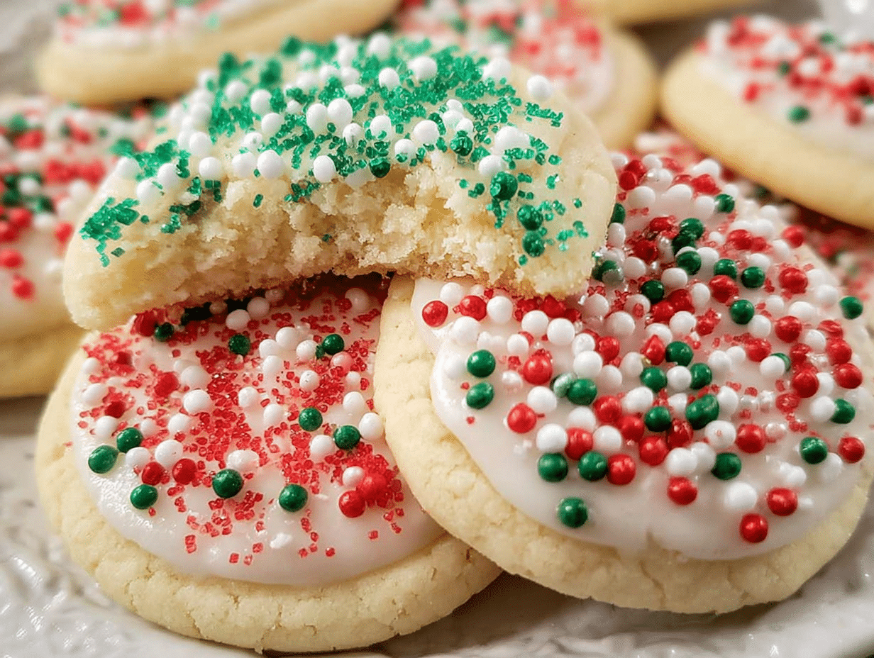 Christmas Sprinkle Sugar Cookies: Easy Recipe For Festive Holiday Treats