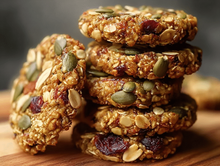 Healthy Nut & Seed Energy Cookies: Wholesome Recipe For A Nutritious Snack