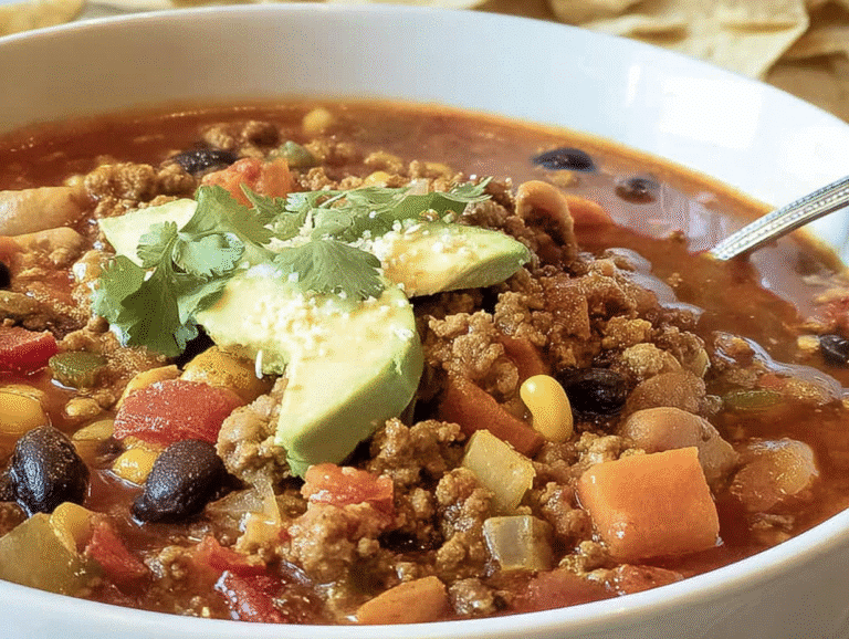 Hearty Turkey Vegetable Chili: A Deliciously Nutritious Recipe You'll Love