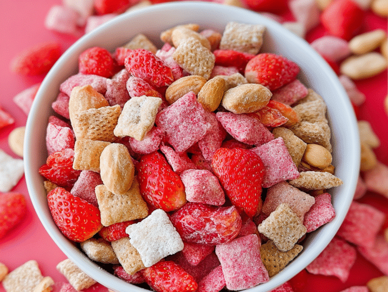 Strawberry Crunch Party Mix: A Deliciously Fun Recipe For Any Celebration!