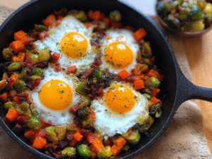 Sweet Potato Brussel Sprout Hash: A Delicious And Nutritious Breakfast ...