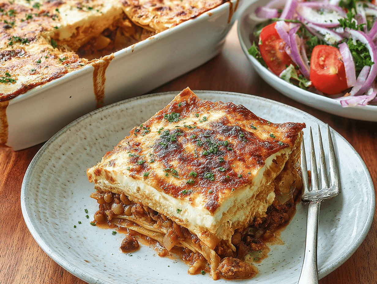 Vegetarian Pastitsio: A Delicious Greek Pasta Bake Recipe You’ll Love