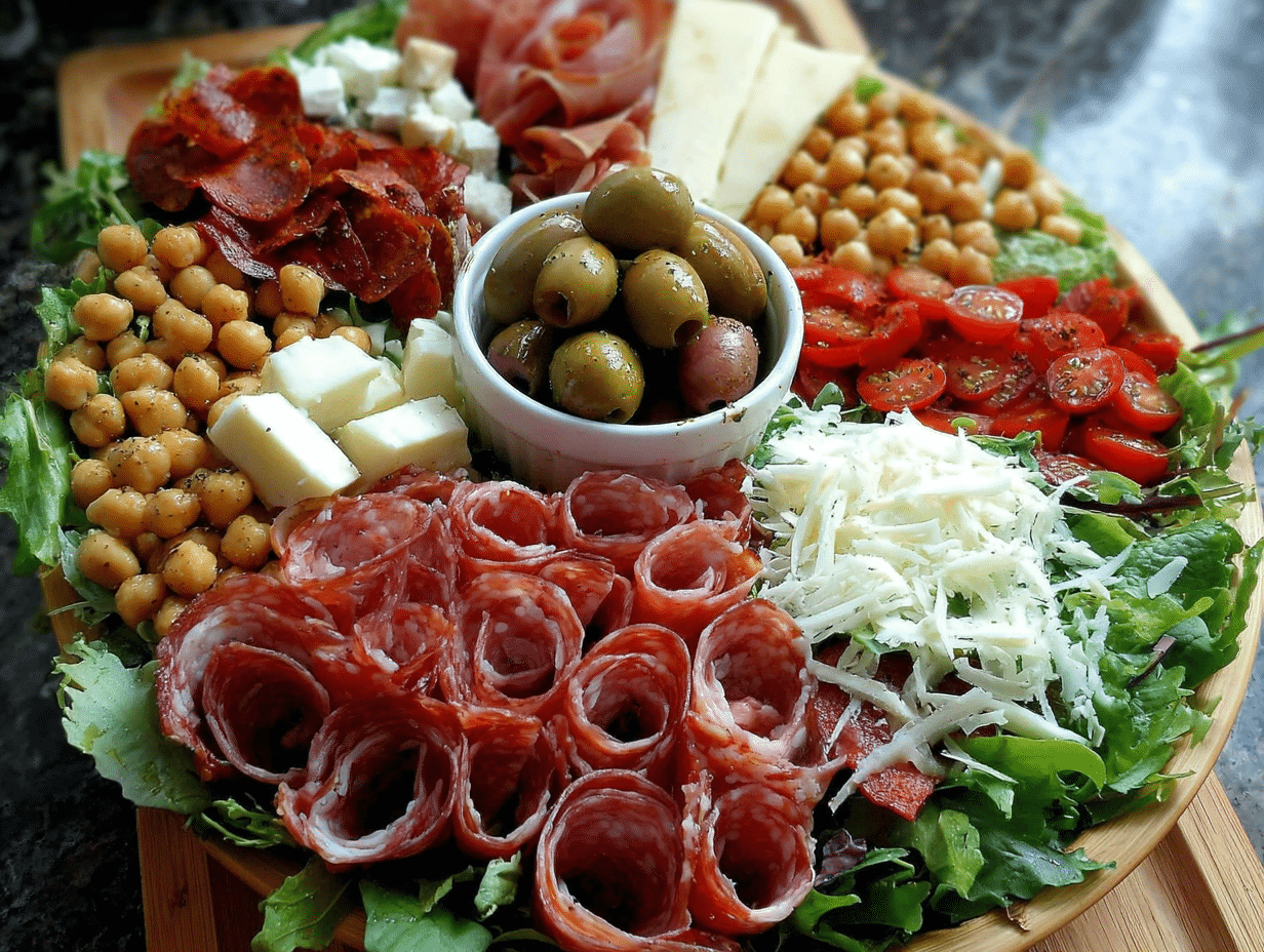 Antipasto Salad Italian Greens Recipe