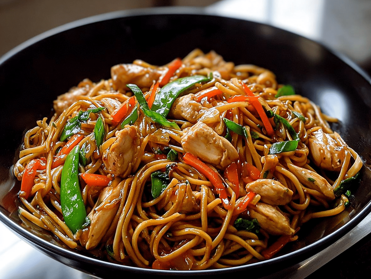 Chicken Lo Mein