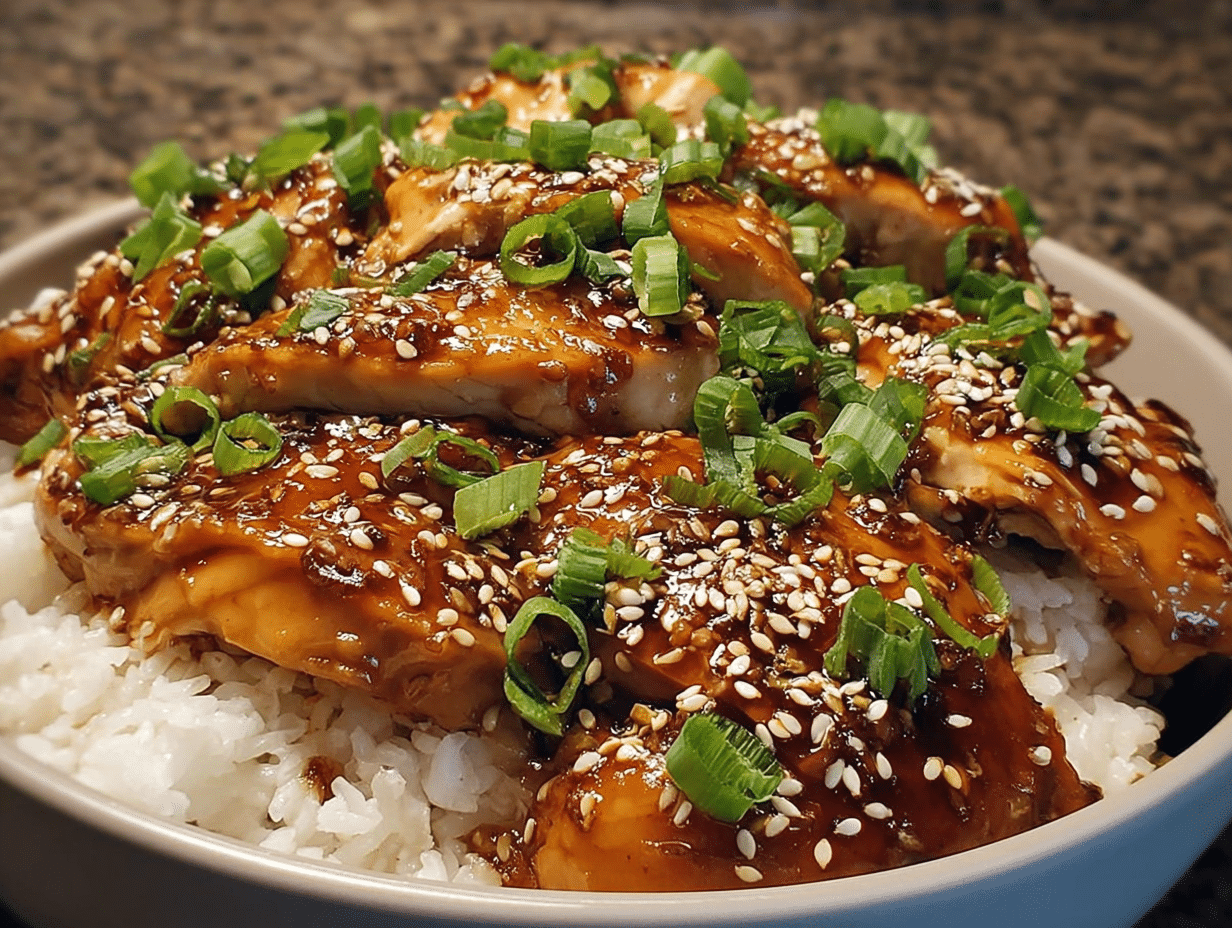 Crockpot Soy Honey Garlic Chicken Recipe