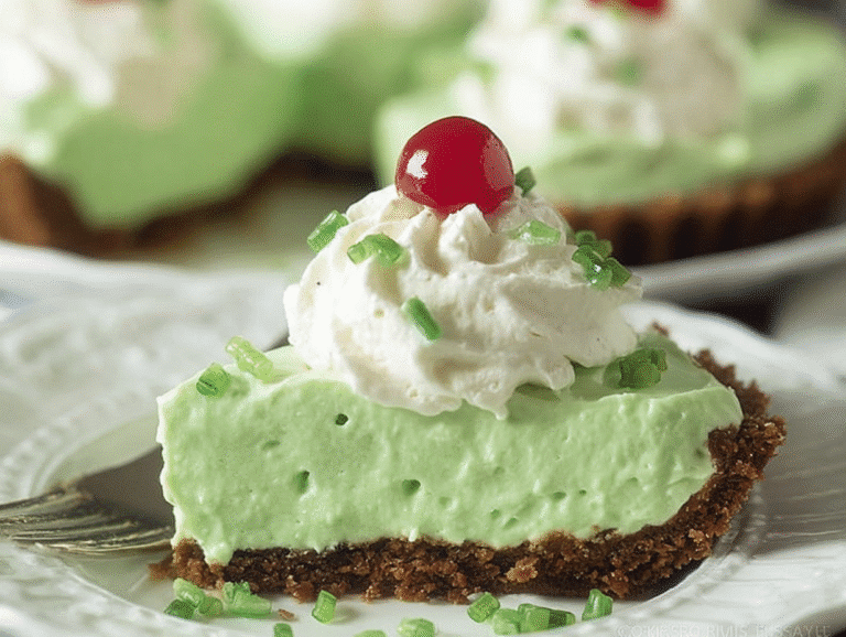 Delicious Chocolate Shamrock Pies Recipe For St. Patrick's Day