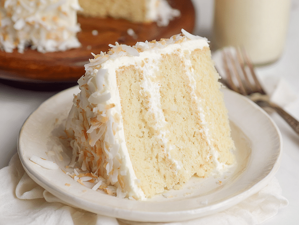 Fluffy Coconut Cake Recipe For A Delightful Dessert