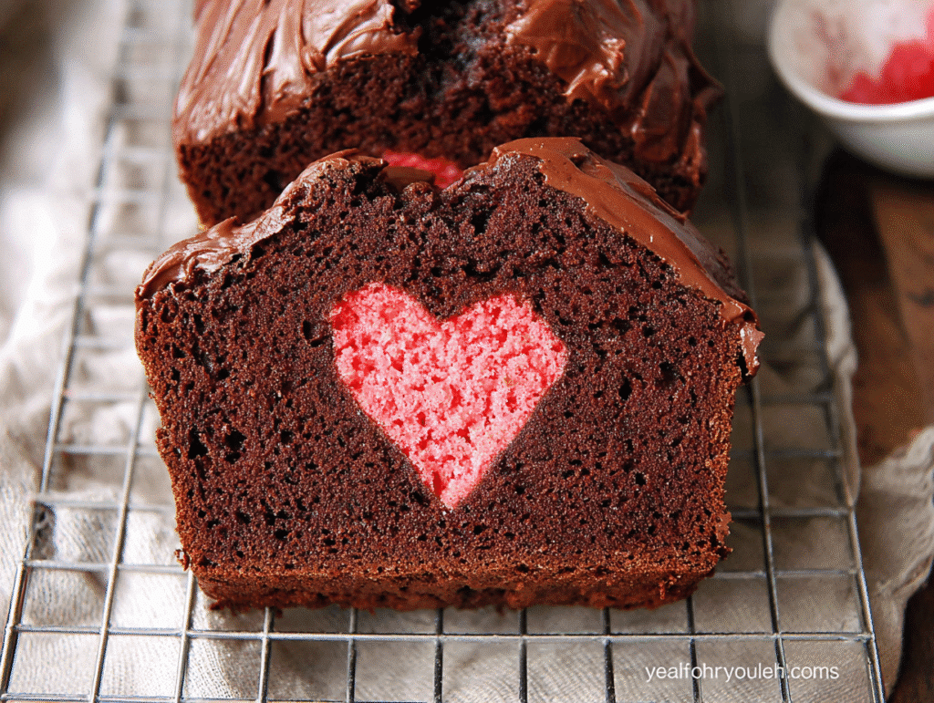 Hidden Heart Chocolate Loaf Cake: A Deliciously Deceptive Dessert Recipe