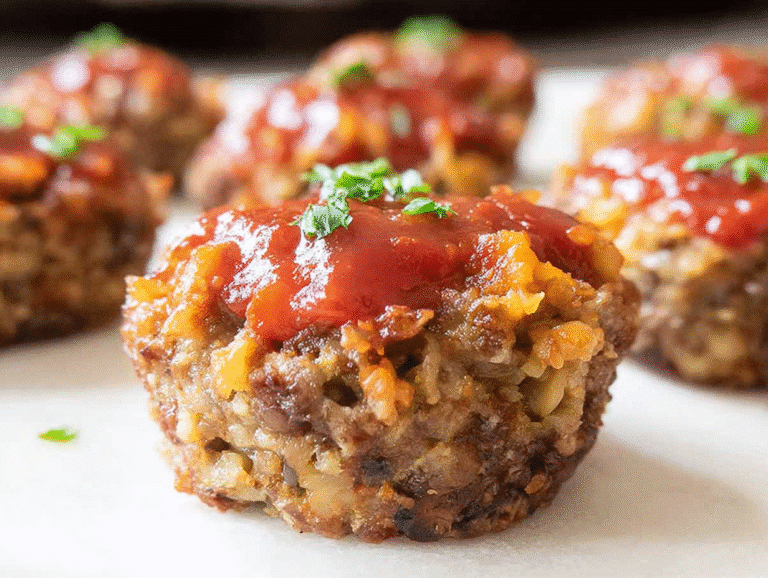 Mini Meatloaf In A Muffin Tin: A Quick And Delicious Recipe For Family ...