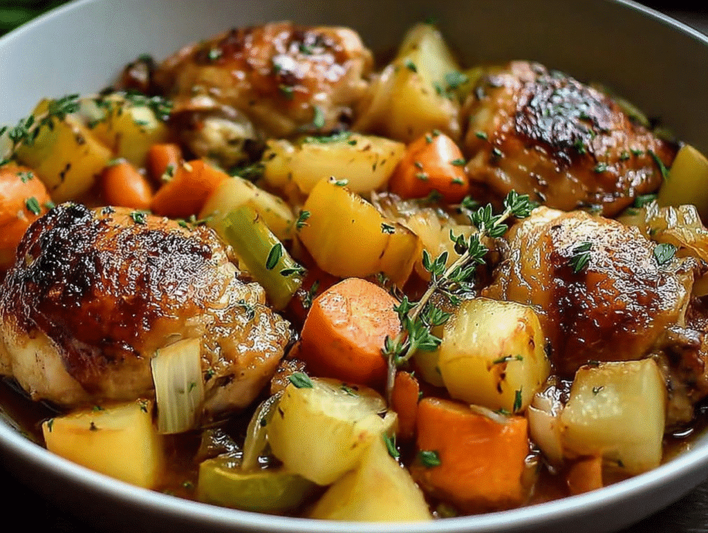 One-Pot Irish Chicken With Vegetables