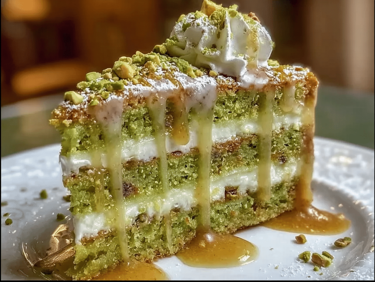 Pistachio Cake Recipe: A Nutty Delight