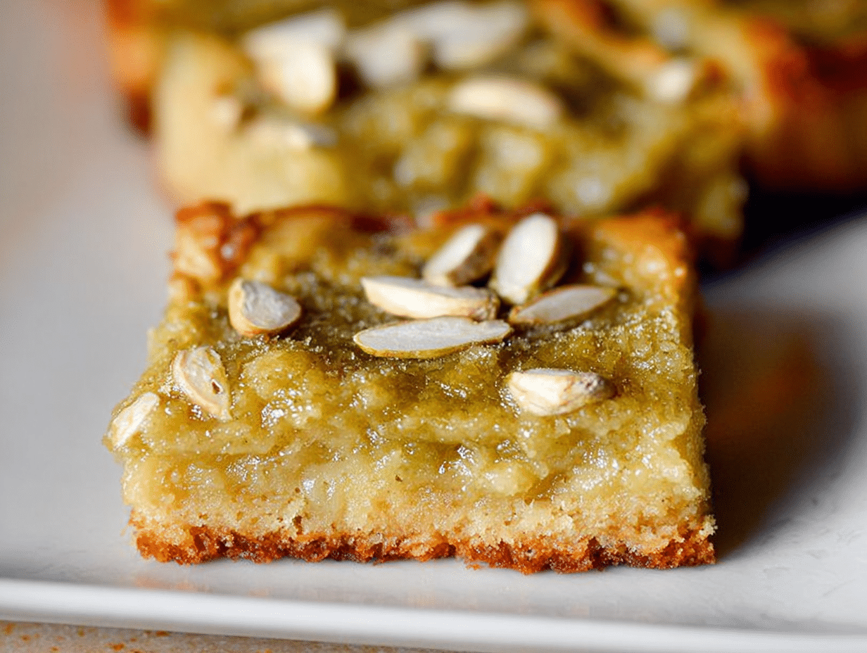 Pistachio Ooey Gooey Butter Cake Recipe