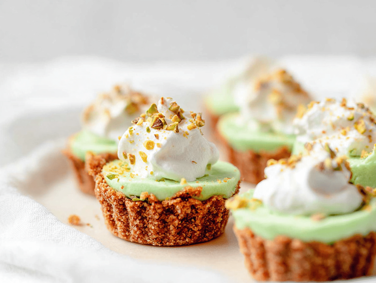 Pistachio Pie Cups Recipe
