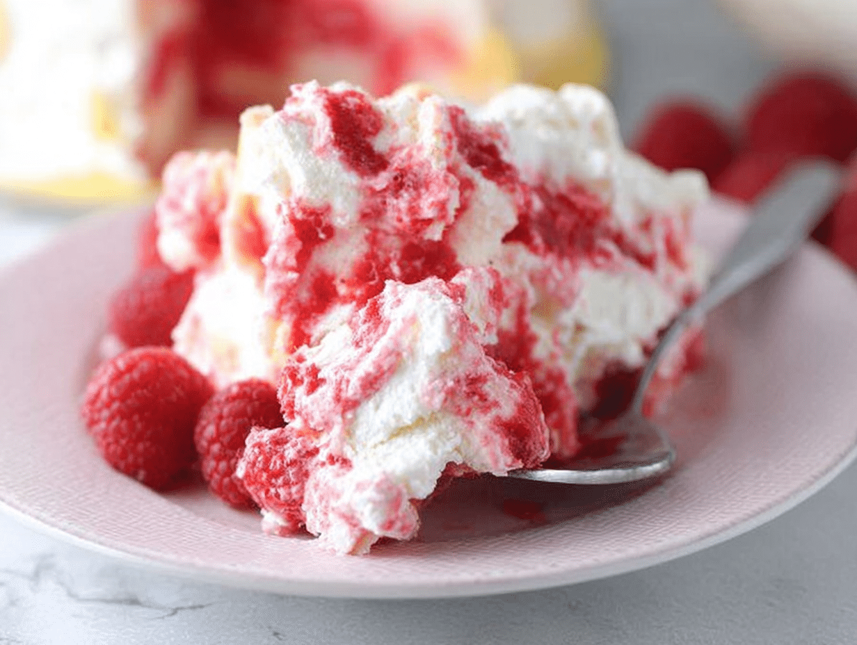 Raspberry Angel Food Cake: A Light And Fluffy Dessert Recipe For All ...