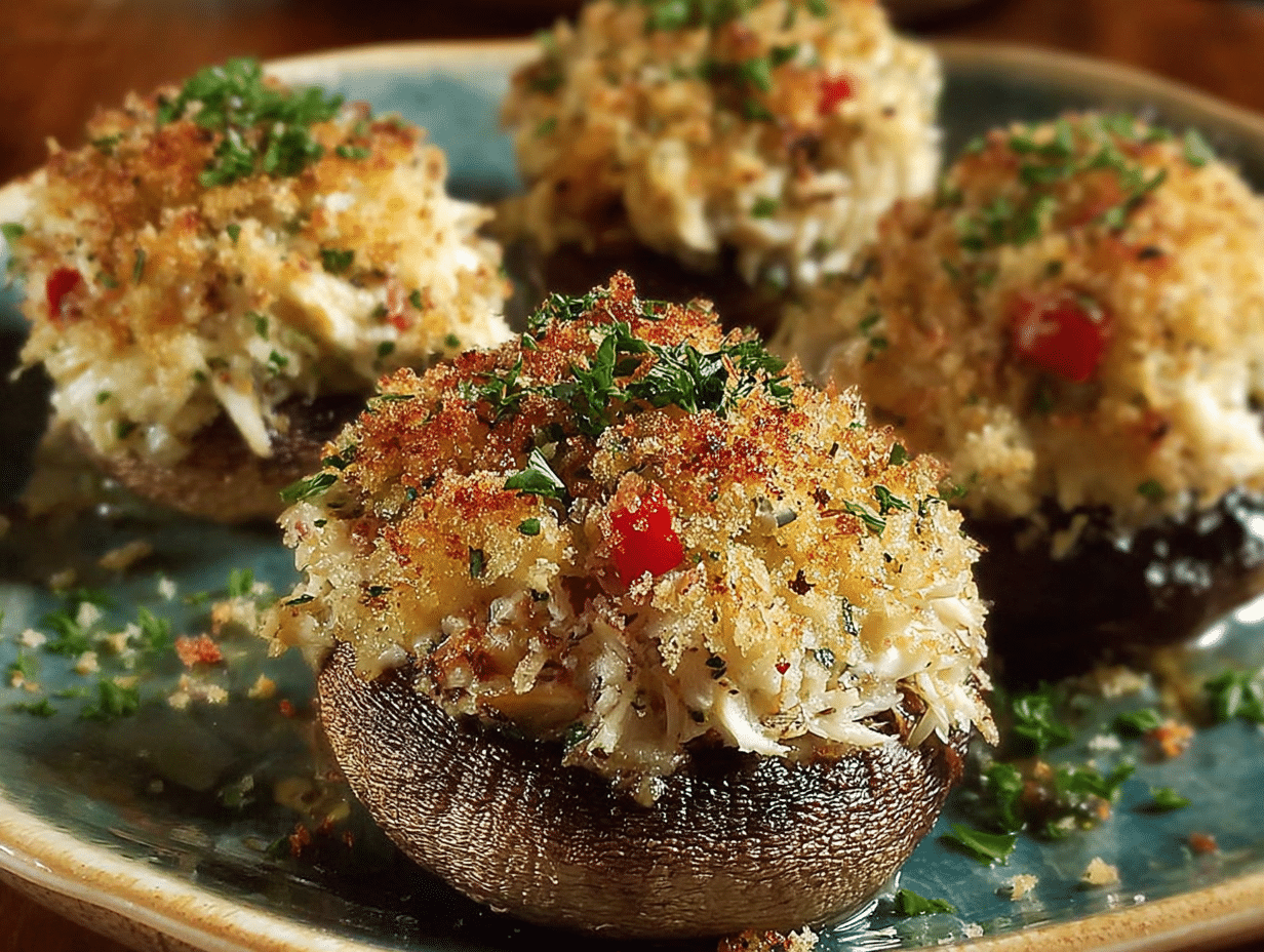 Ruth's Chris Crab-Stuffed Mushrooms: A Delicious Recipe To Impress Your ...