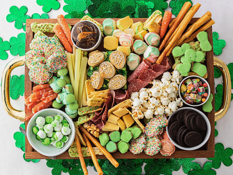 St. Patrick's Day Charcuterie Board
