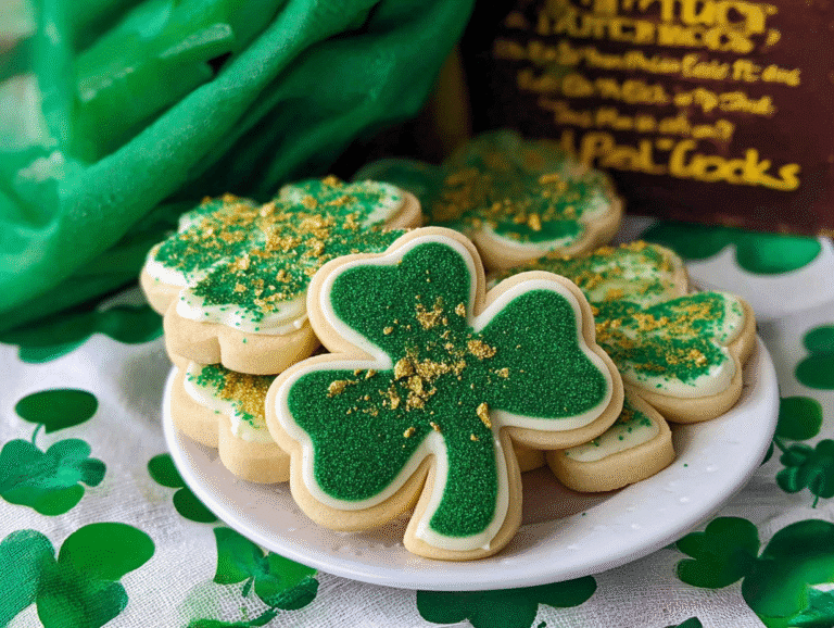St. Patrick's Day Cookies With A Healthy Twist