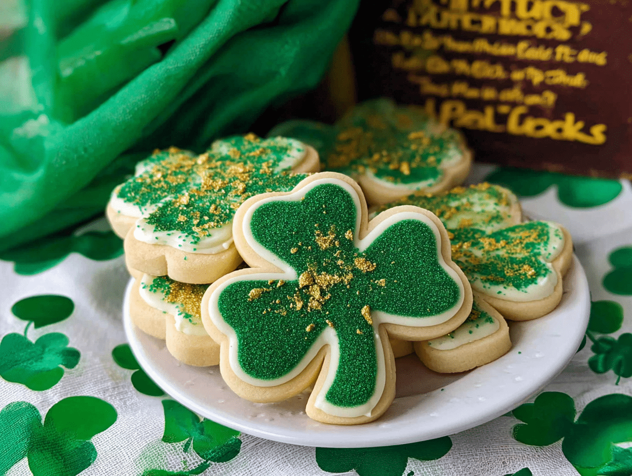 St. Patrick's Day Cookies With A Healthy Twist