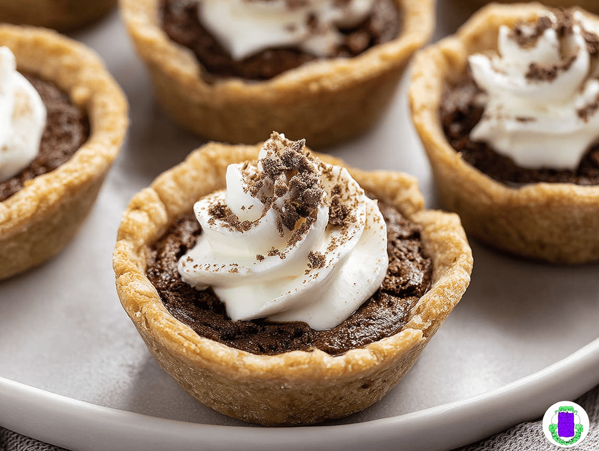 St. Patrick's Day Mini Chocolate Pies Recipe