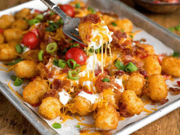 Totchos Recipe: Delicious Loaded Nachos With Tater Tots For A Fun Twist