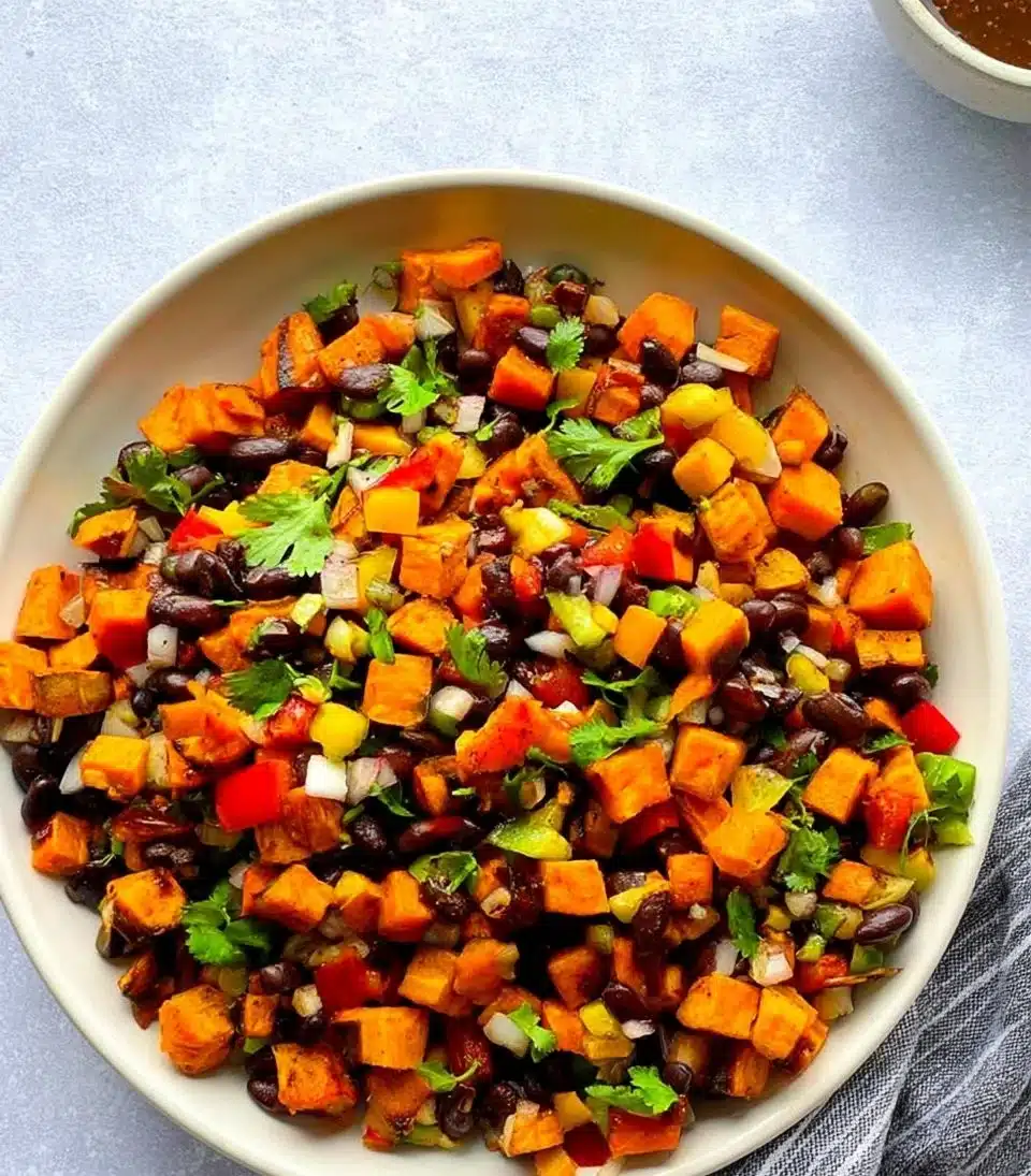 Chipotle Sweet Potato And Black Bean Salad